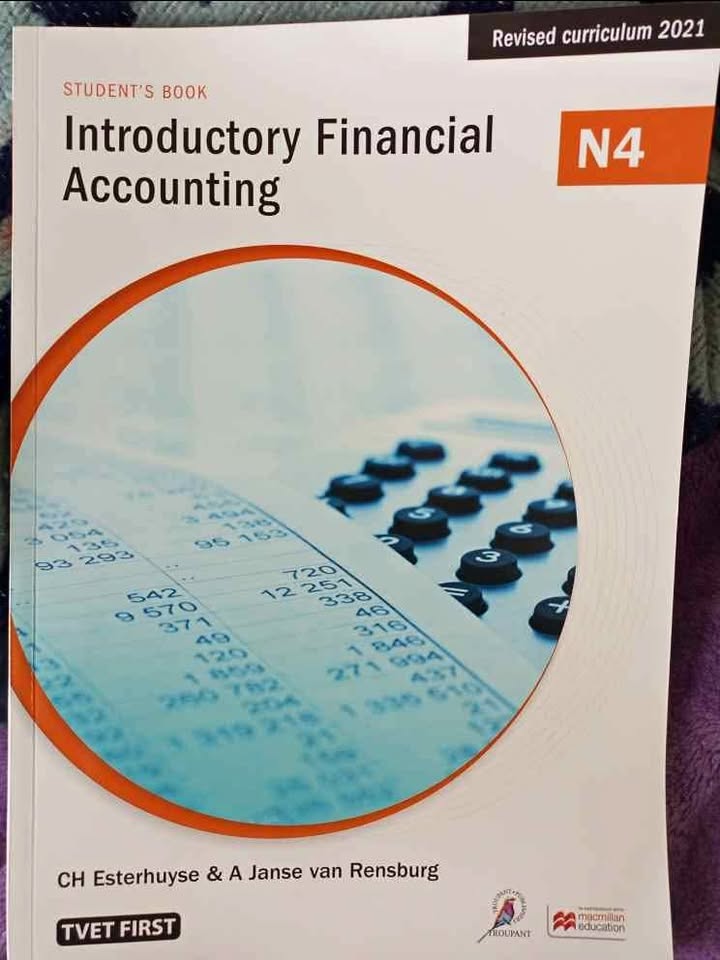 Introductory financial accounting n4 | Junk Mail Marketplace