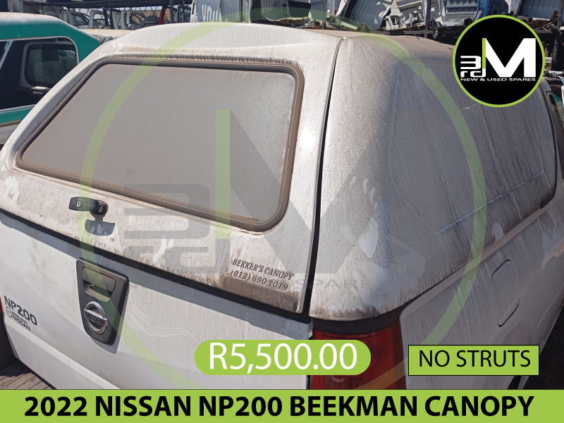 2022 NISSAN NP200 BEEKMAN CANOPY MV0764 | Junk Mail
