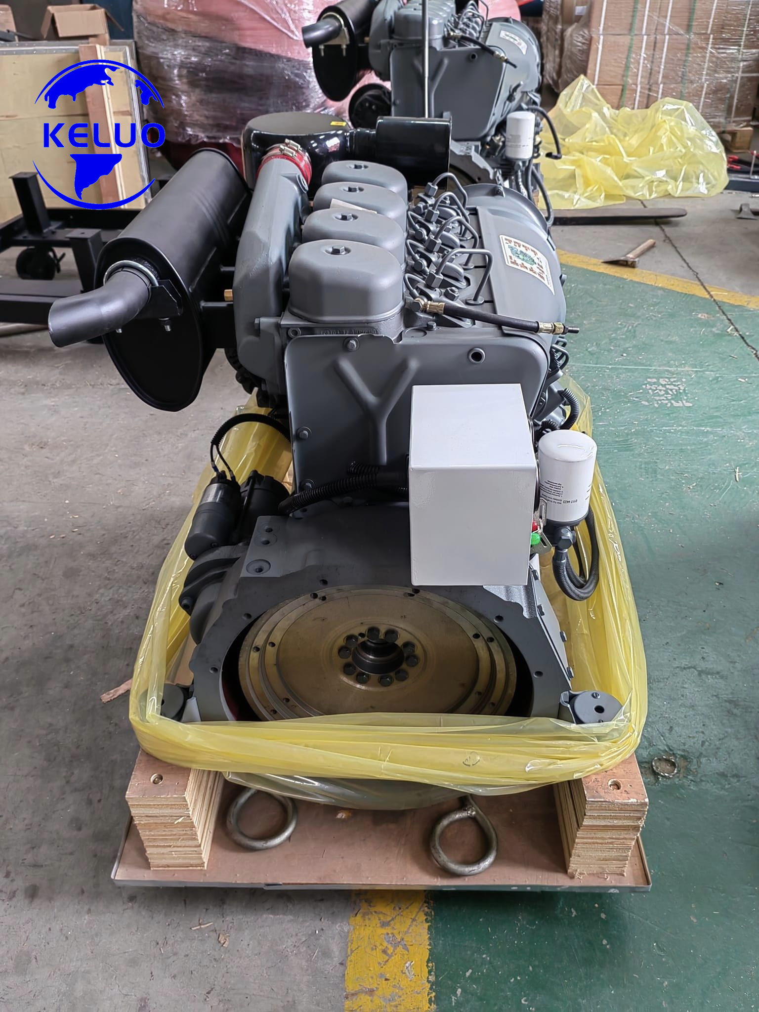 Fast transfer roller mobile pump trailer Deutz Diesel engine F4L913 ...