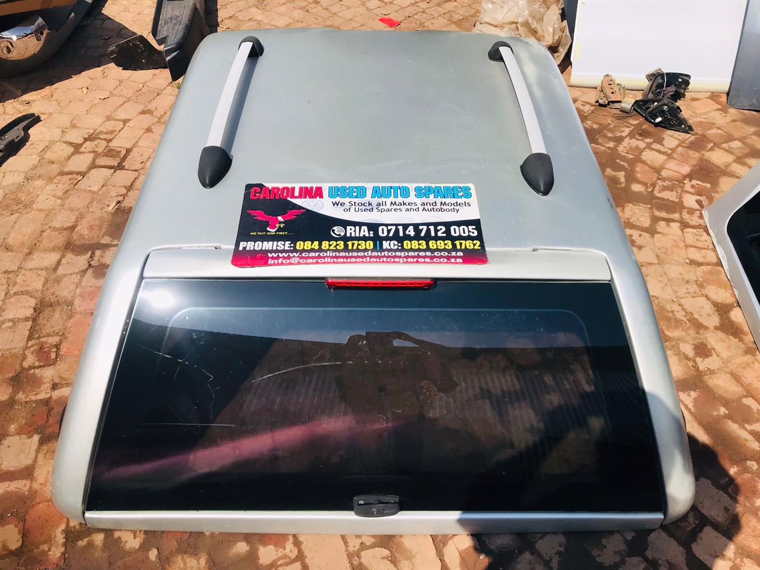 Ford Ranger T6/T7/T8 double cab canopy with rails | Junk Mail