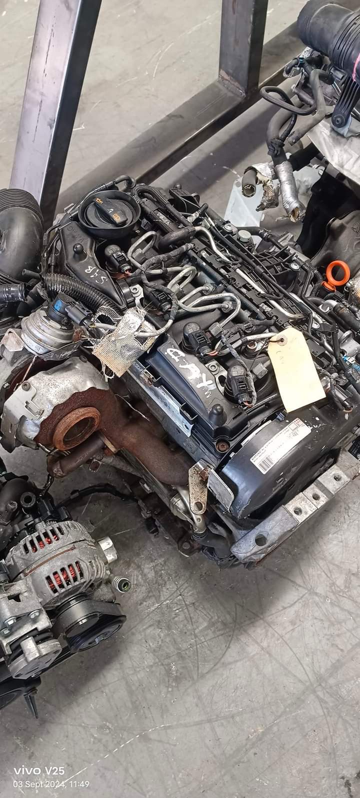 VW Polo 1.6 TDI code CAY engine for sale at Yusuf engines | Junk Mail ...