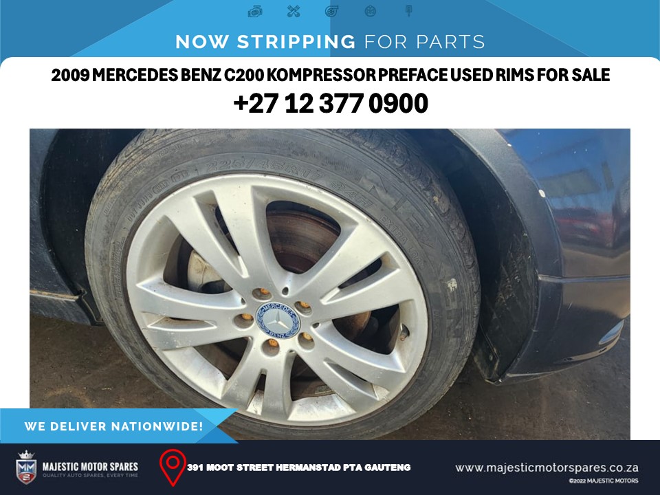 Mercedes Benz C200 Used Rims for Sale | Junk Mail Marketplace