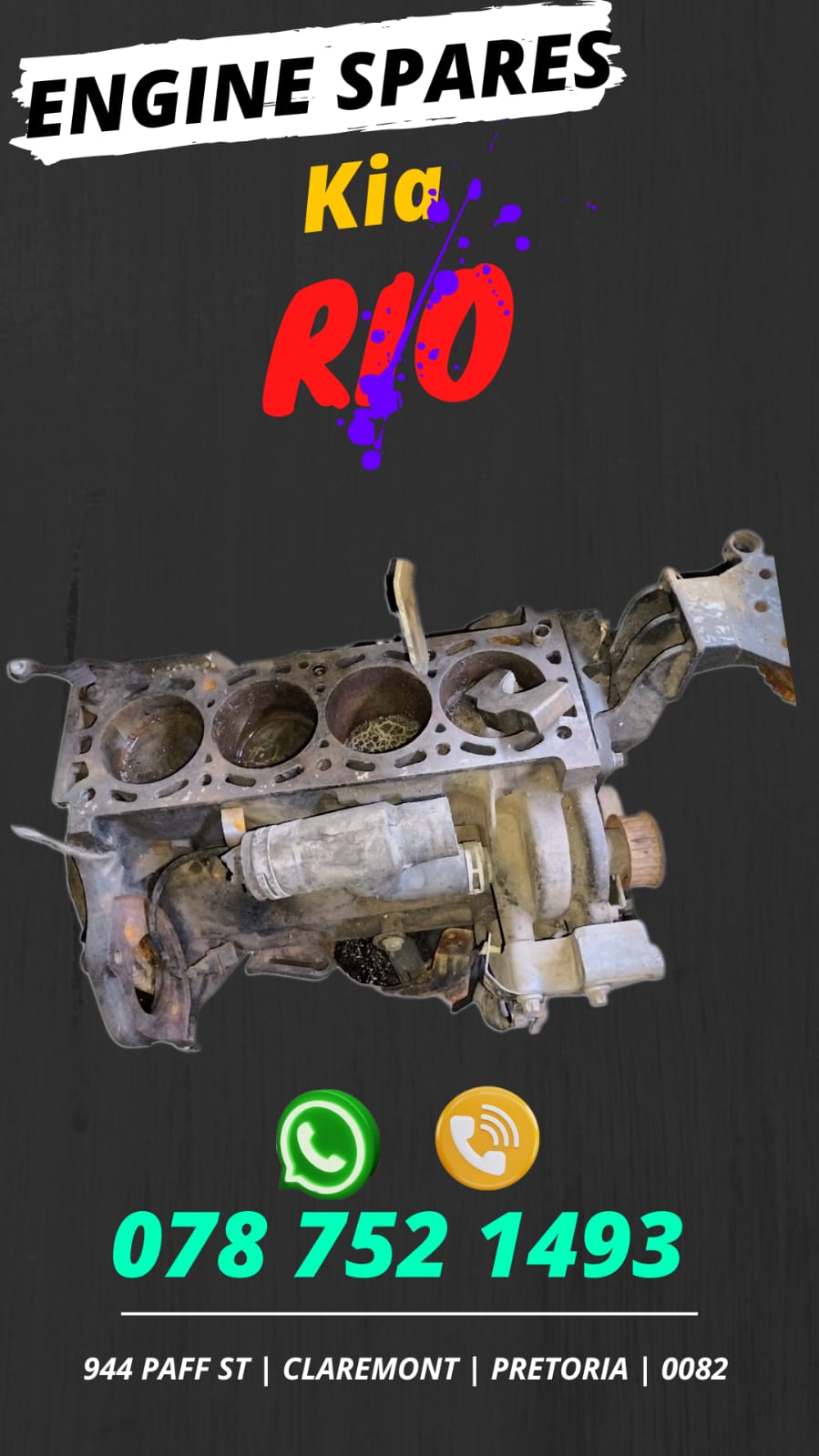Kia rio engine | Junk Mail