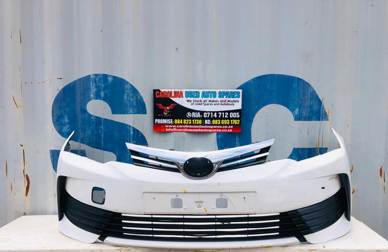 Toyota Corolla Prestige complete front bumper (2020-2024) | Junk Mail ...