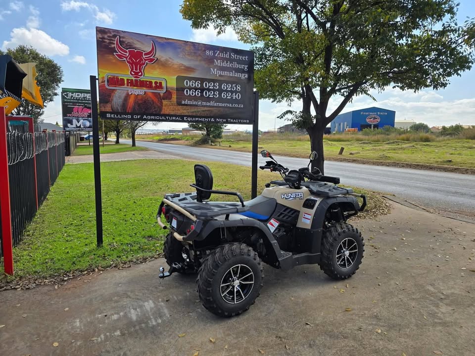 New Hunter 570 quad bikes available for sale at Mad Farmer SA ...