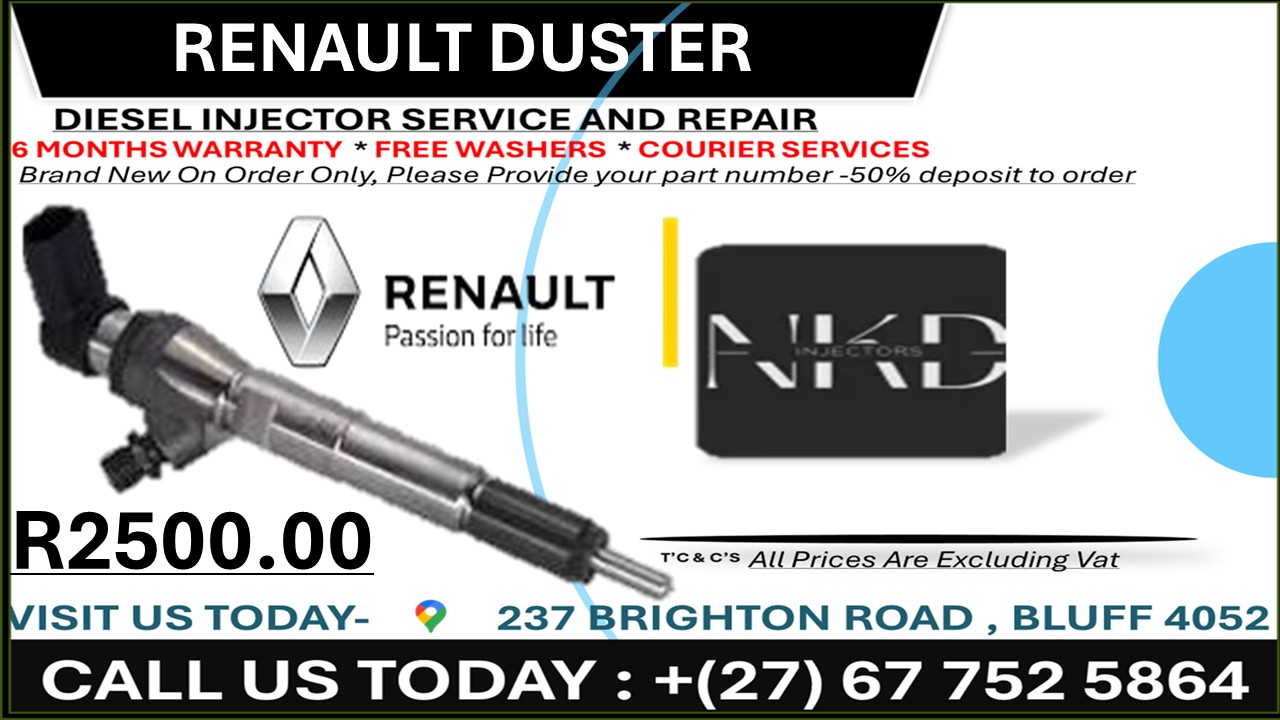 Renault Duster Diesel Injectors on Recondition | Junk Mail Marketplace