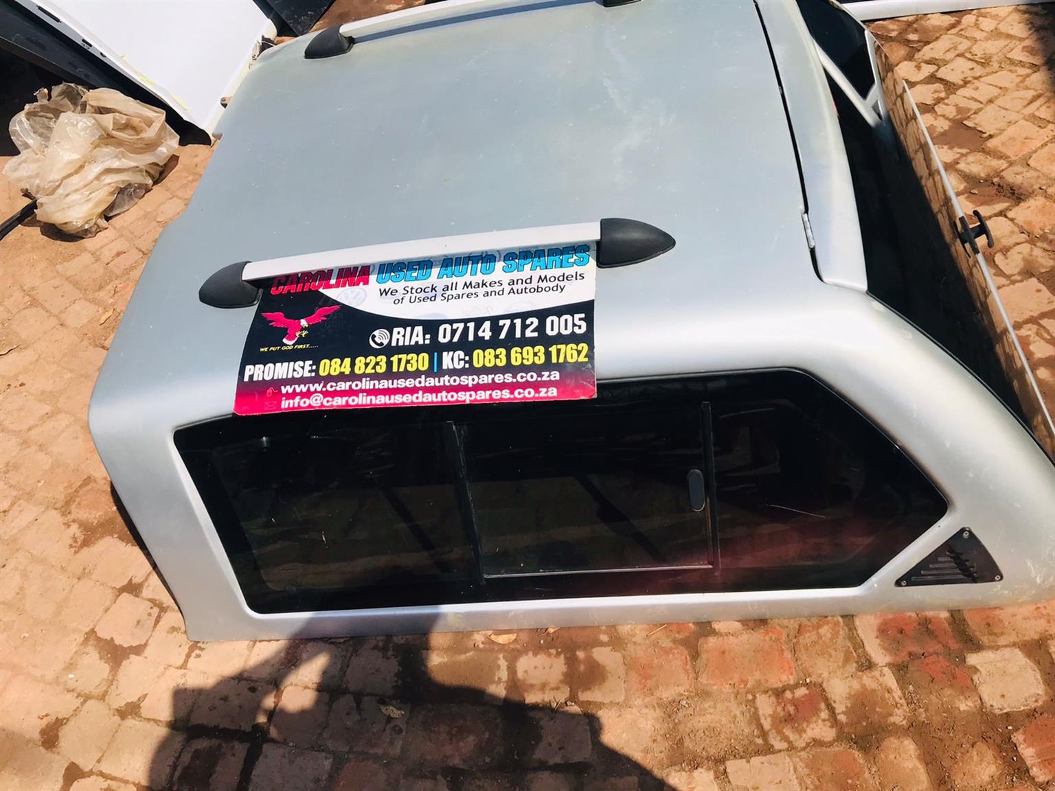 Ford Ranger T6/T7/T8 double cab canopy with rails | Junk Mail