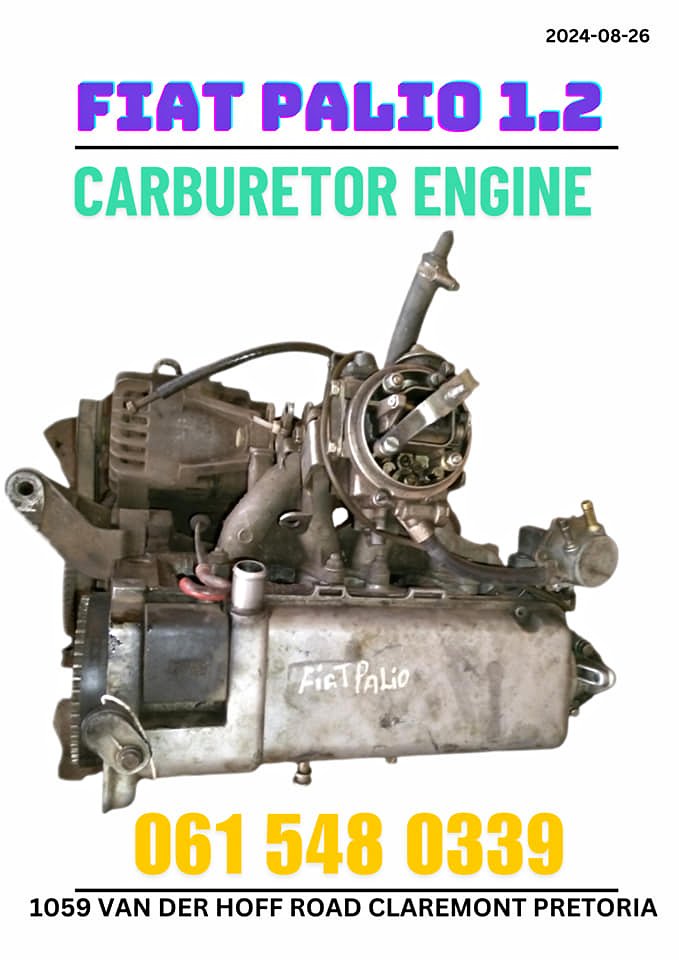 Fiat palio 1.2 carburetor engine | Junk Mail