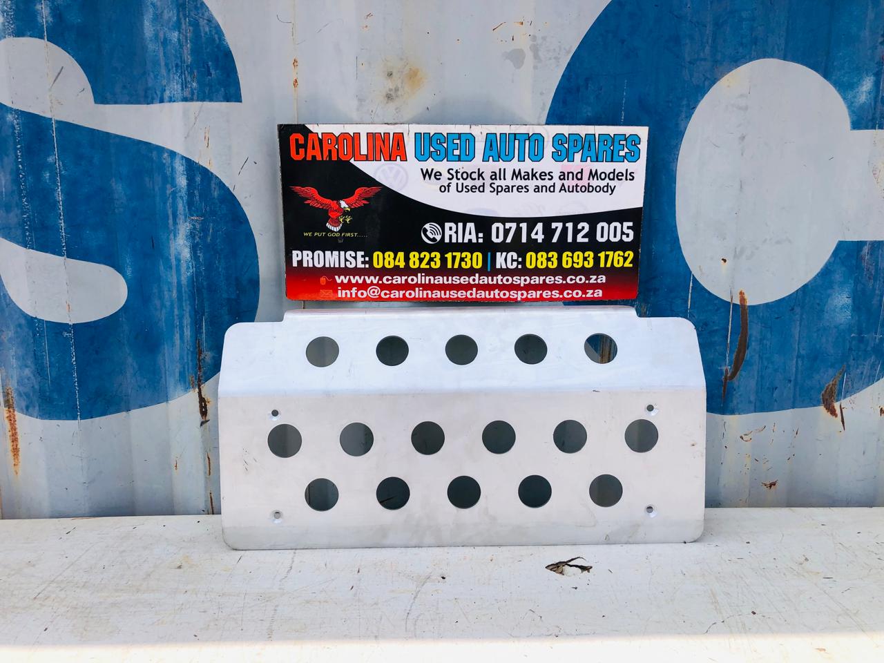 Used Toyota Land Cruiser 79 series engine guard aluminium for sale in ...