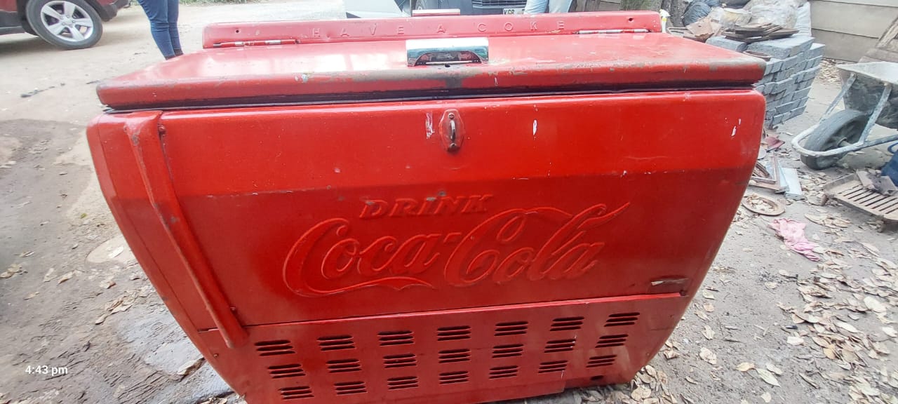 Vintage Coke Fridge | Junk Mail Marketplace
