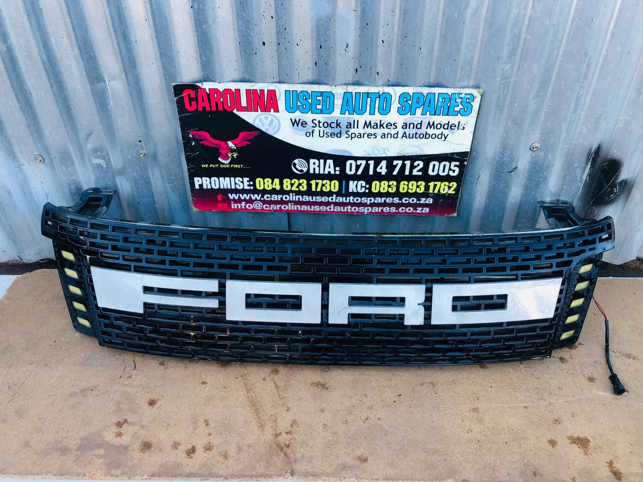 Ford Ranger T6 wildtrack radiator grill with LED lighting | Junk Mail ...