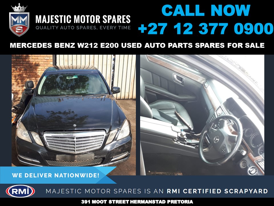 Mercedes E Class Breaking For Spares | Reviewmotors.co