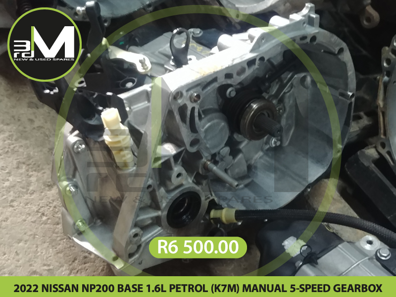 2022 NISSAN NP200 BASE 1.6L PETROL (K7M) MANUAL 5 SPEED GEARBOX | Junk Mail