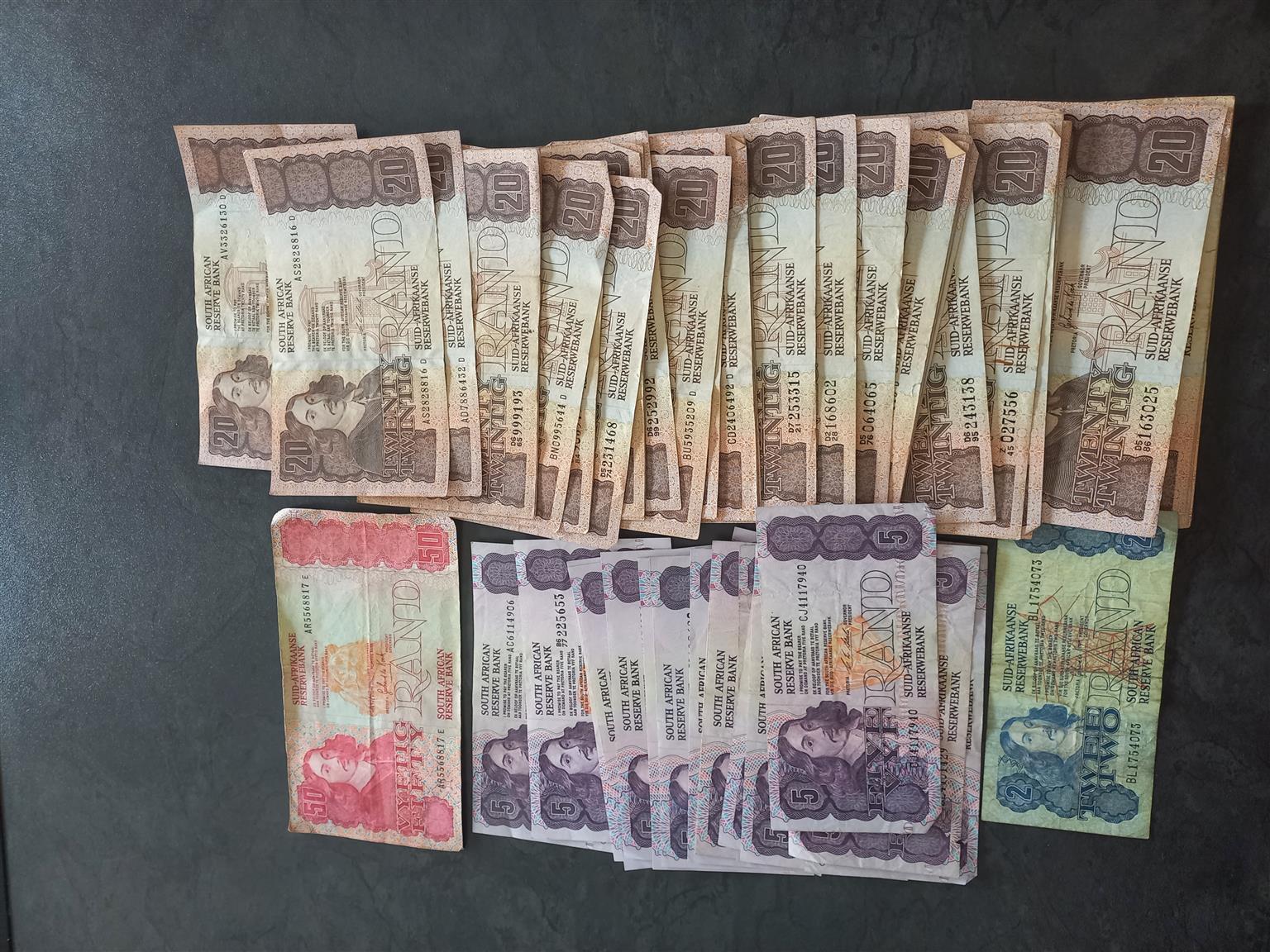 Old South African Bank Notes | Junk Mail Marketplace