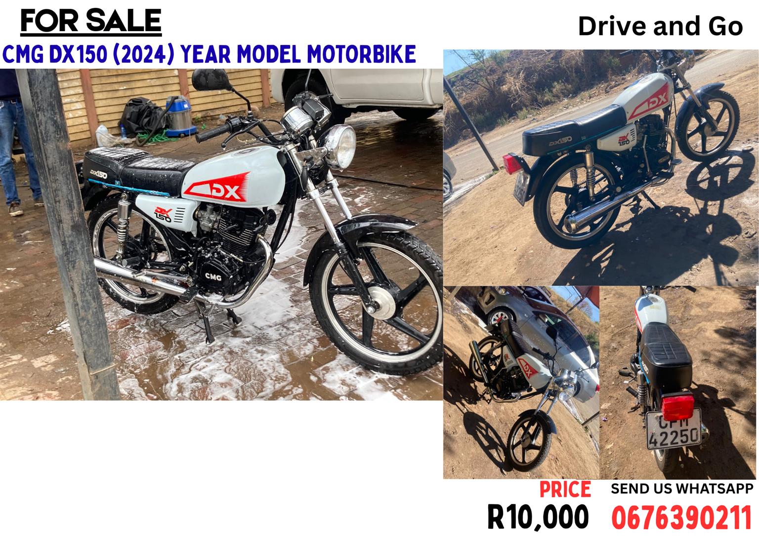 CMG DX150 MOTORCYCLE | Junk Mail Marketplace