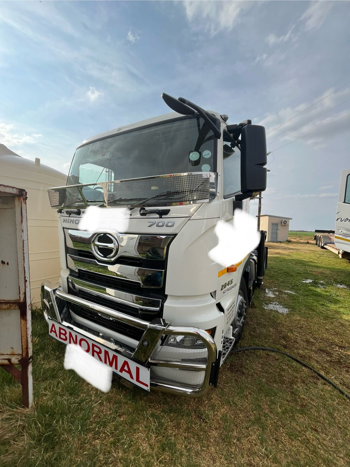 2024 Hino 700 2845 Double Diff truck 6x4 hydraulics with palfinger ...