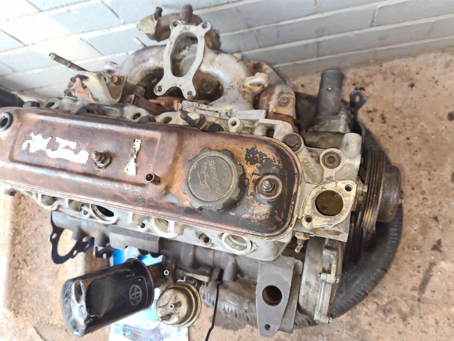 Toyota 3y engine in very good condition engine has new rings barings ...