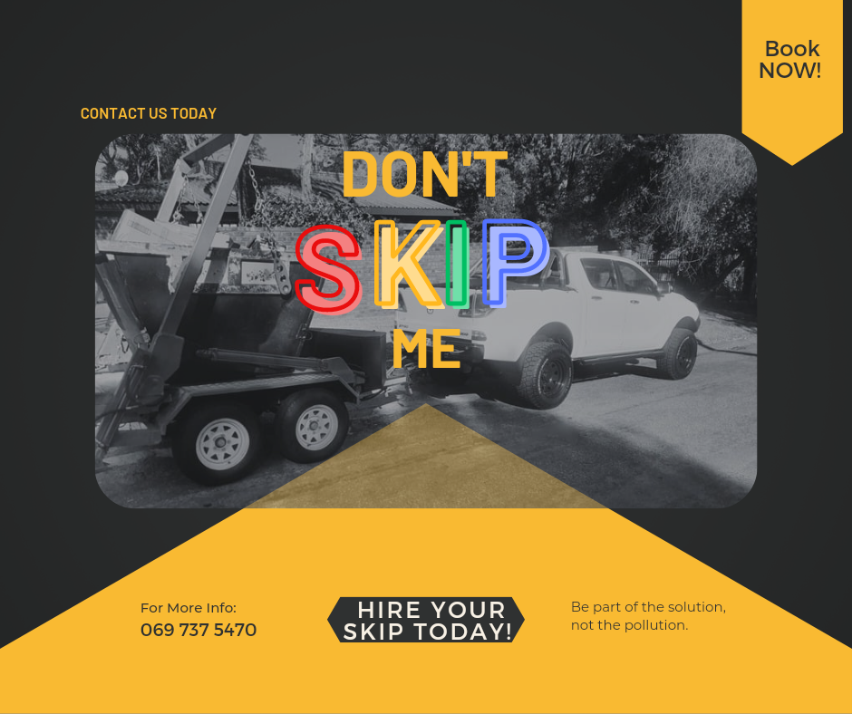 Don't SKIP Me - Rent/Hire skips for removal of general waste, garden ...