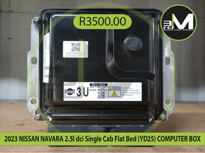 2023 NISSAN NAVARA 2.5l dci Single Cab Flat Bed (YD25) COMPUTER BOX ...