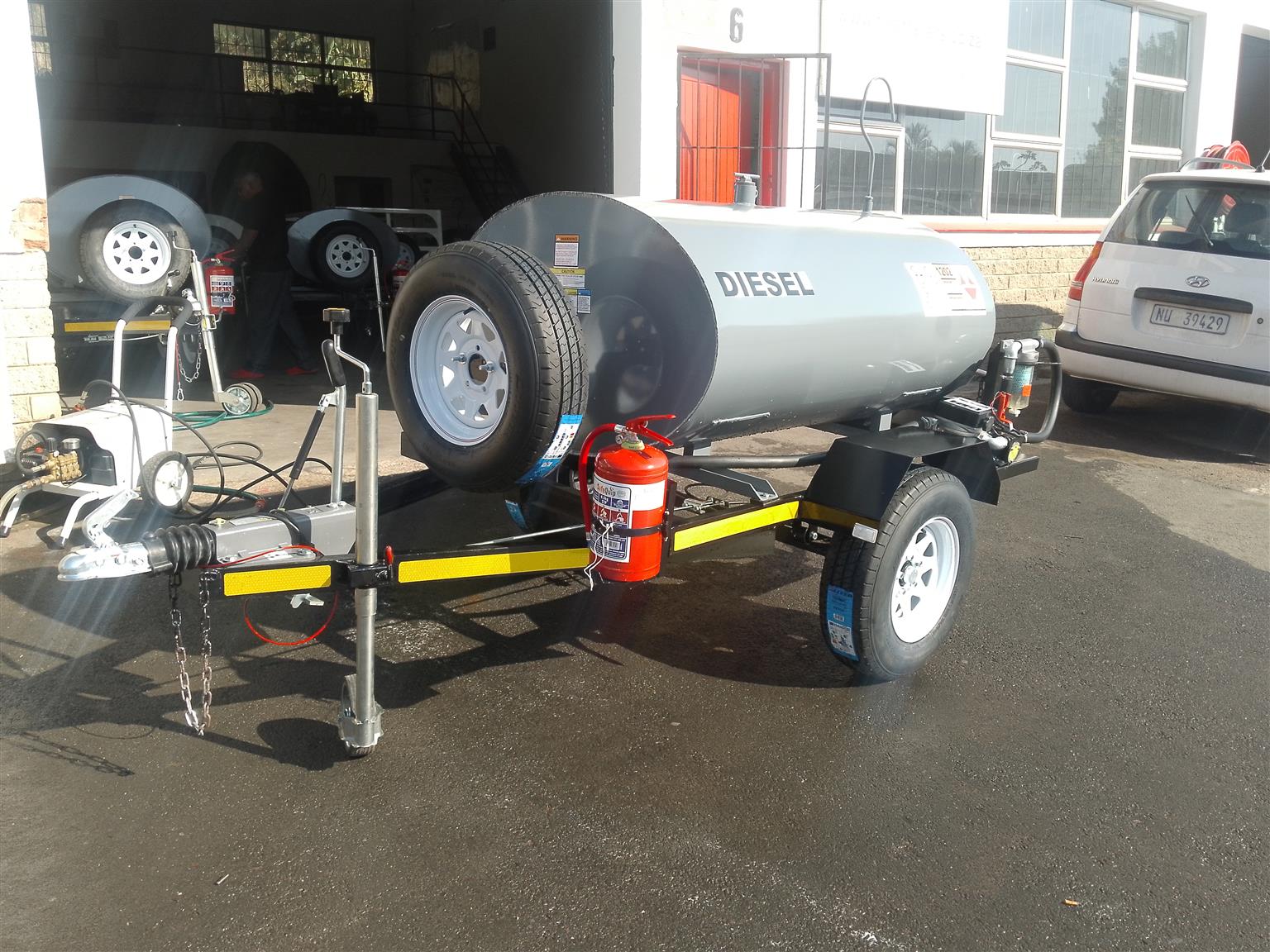 1000L MILD STEEL DIESEL TANKER | Junk Mail Marketplace
