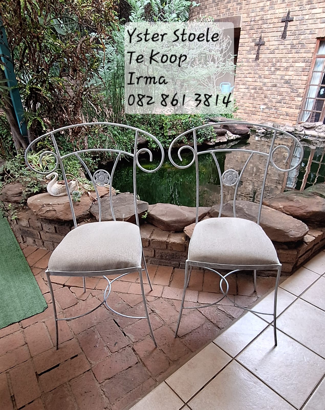 Steel Dining Chairs Yster Stoele | Junk Mail Marketplace