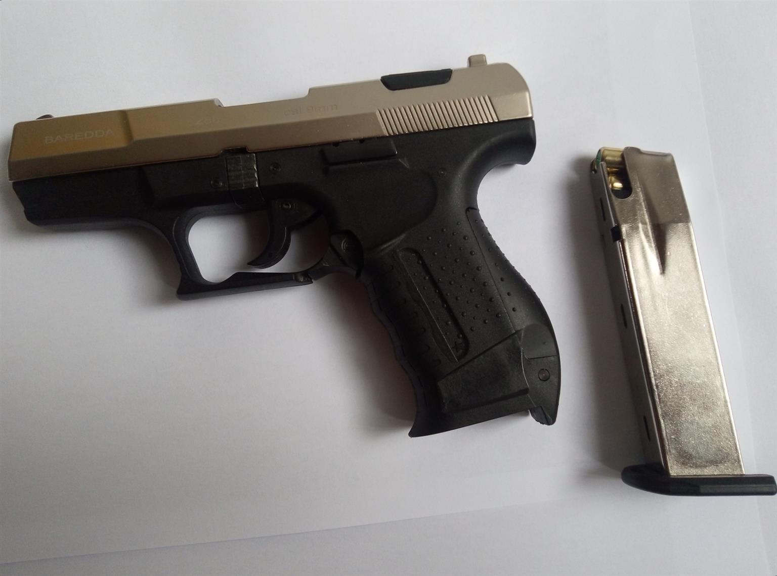 baredda z88 blank gun fired only twice during testing. holster. 15 ...