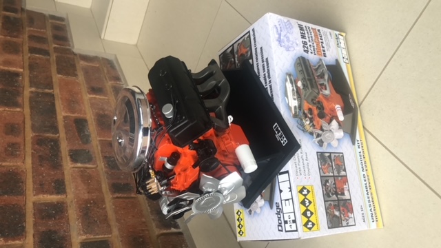 Die Cast Model Engine Hawk 426 Hemi 1/4 scale Precision Model Dodge V8 ...