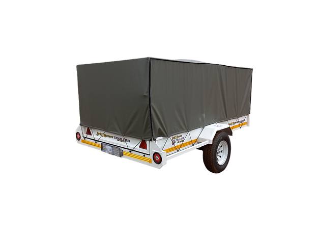2024 Bon Voyage Trailers 1.2 meter high with Tarp and 1.6 ton Braked ...