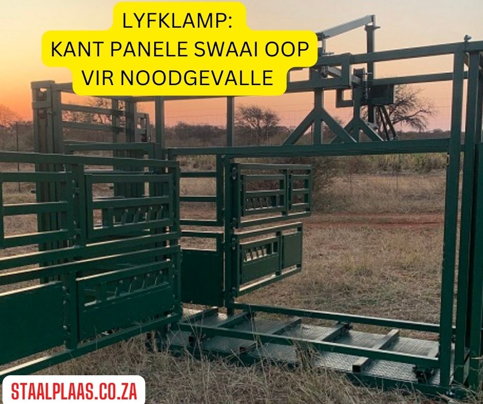 Cattle Weigh Crate with Neck & Body Clamp Bees Weegkrat met Nek en ...