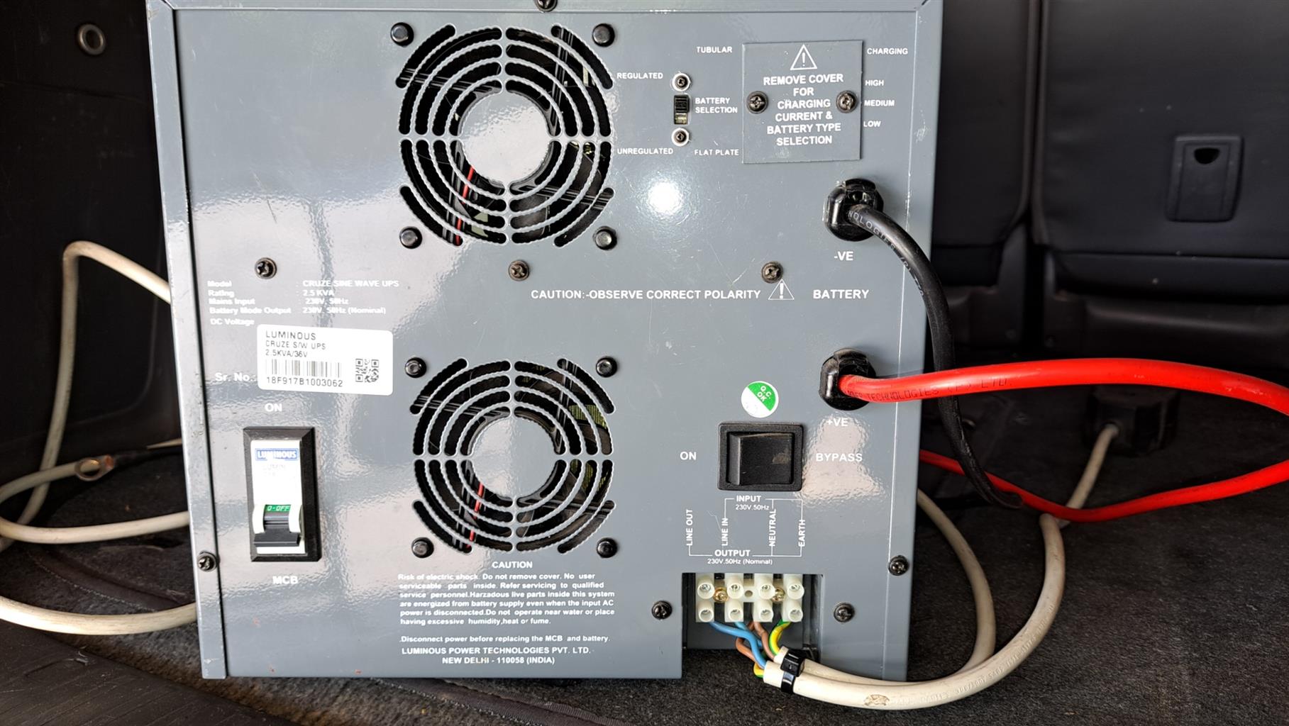 Luminous Cruze 2.5KVA Pure Sine Wave Inverter | Junk Mail