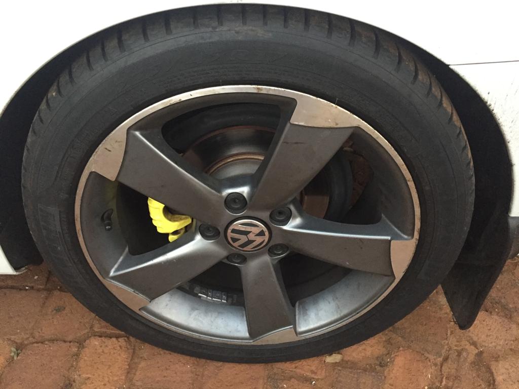 Audi 17 inch replica rims for sale with tyres | Junk Mail