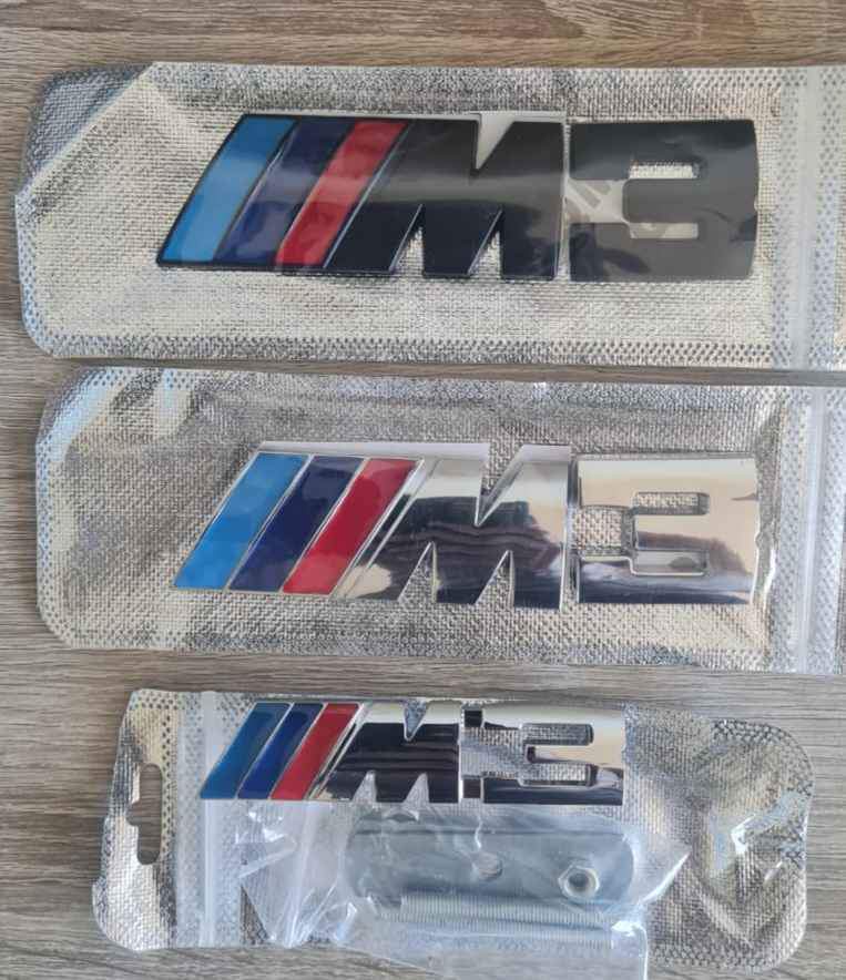 Used BMW E36 E46 OEM boot M3 badges emblems for sale in KwaZulu-Natal ...