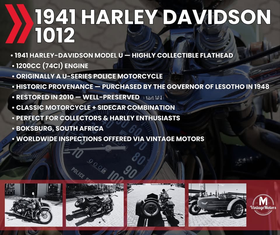 1941 Harley Davidson 1012 | Junk Mail Marketplace