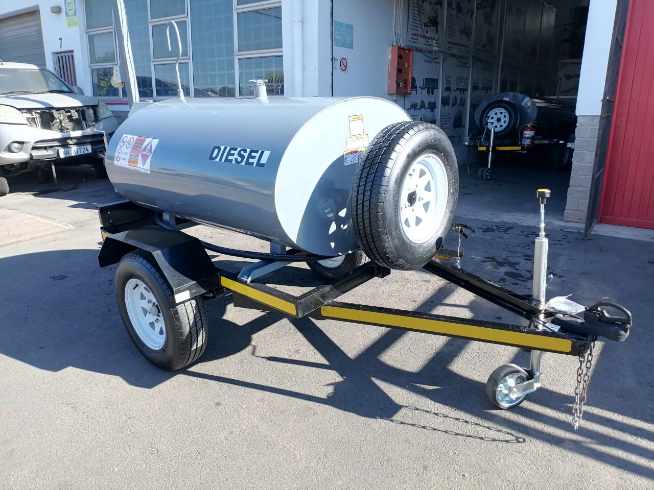 1000L NON BRAKED MILD STEEL DIESEL TANKER | Junk Mail Marketplace