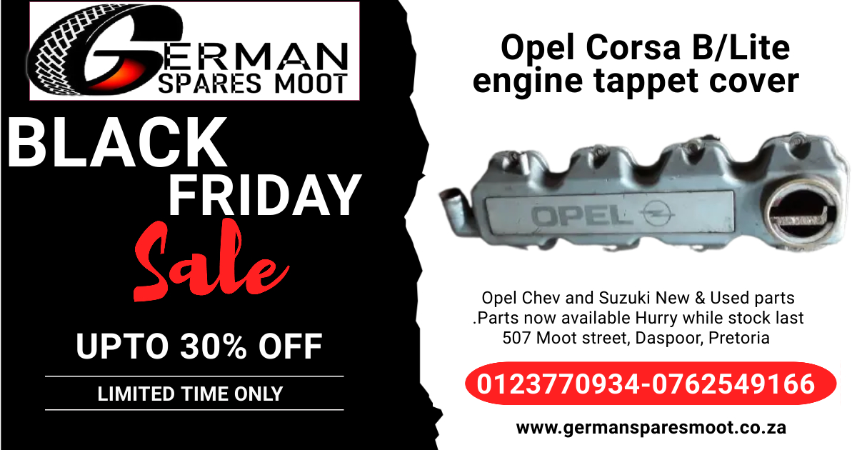 Opel Corsa Lite engine tappet cover and spares for sale black friday ...