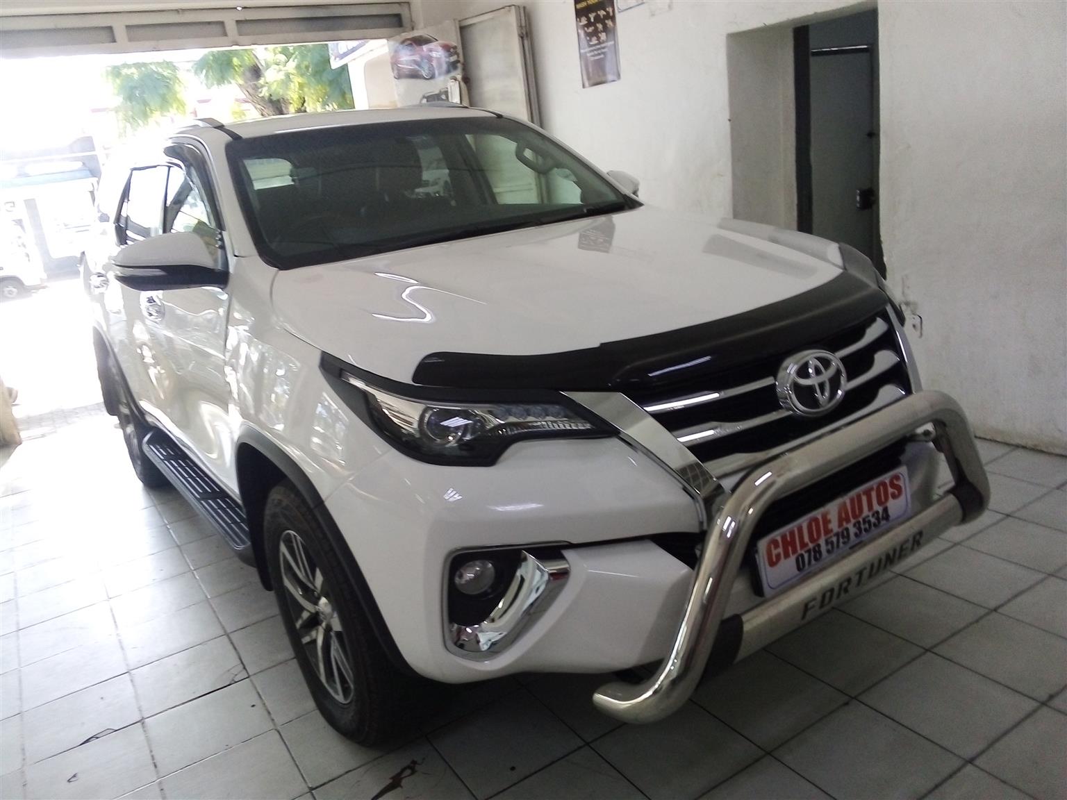 2018 TOYOTA FOURUNER 2.8 GD6 4X4 AUTOMATIC WHITE DIESEL, LEATHER ...