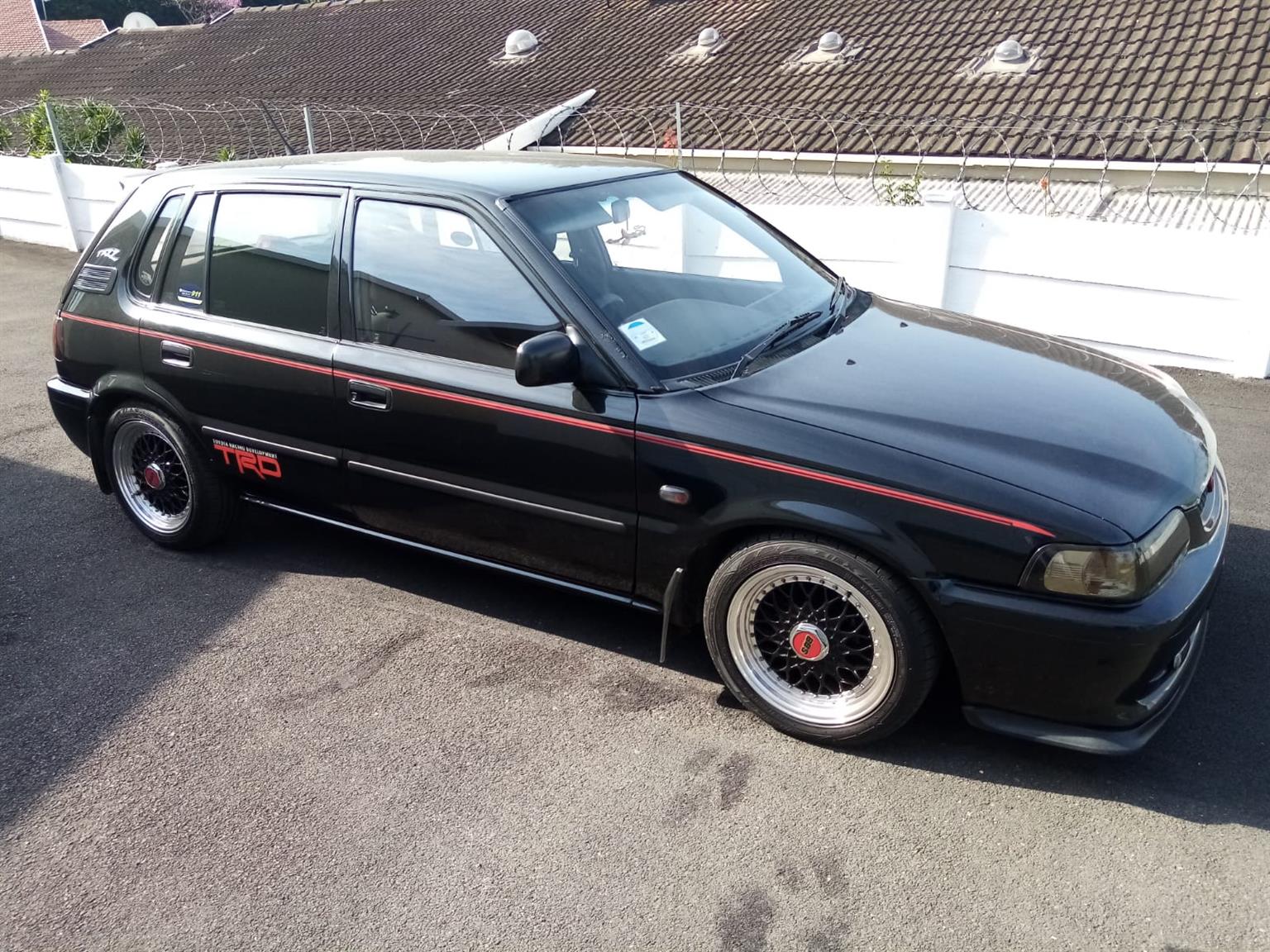 Toyota Tazz With Bbs Rims