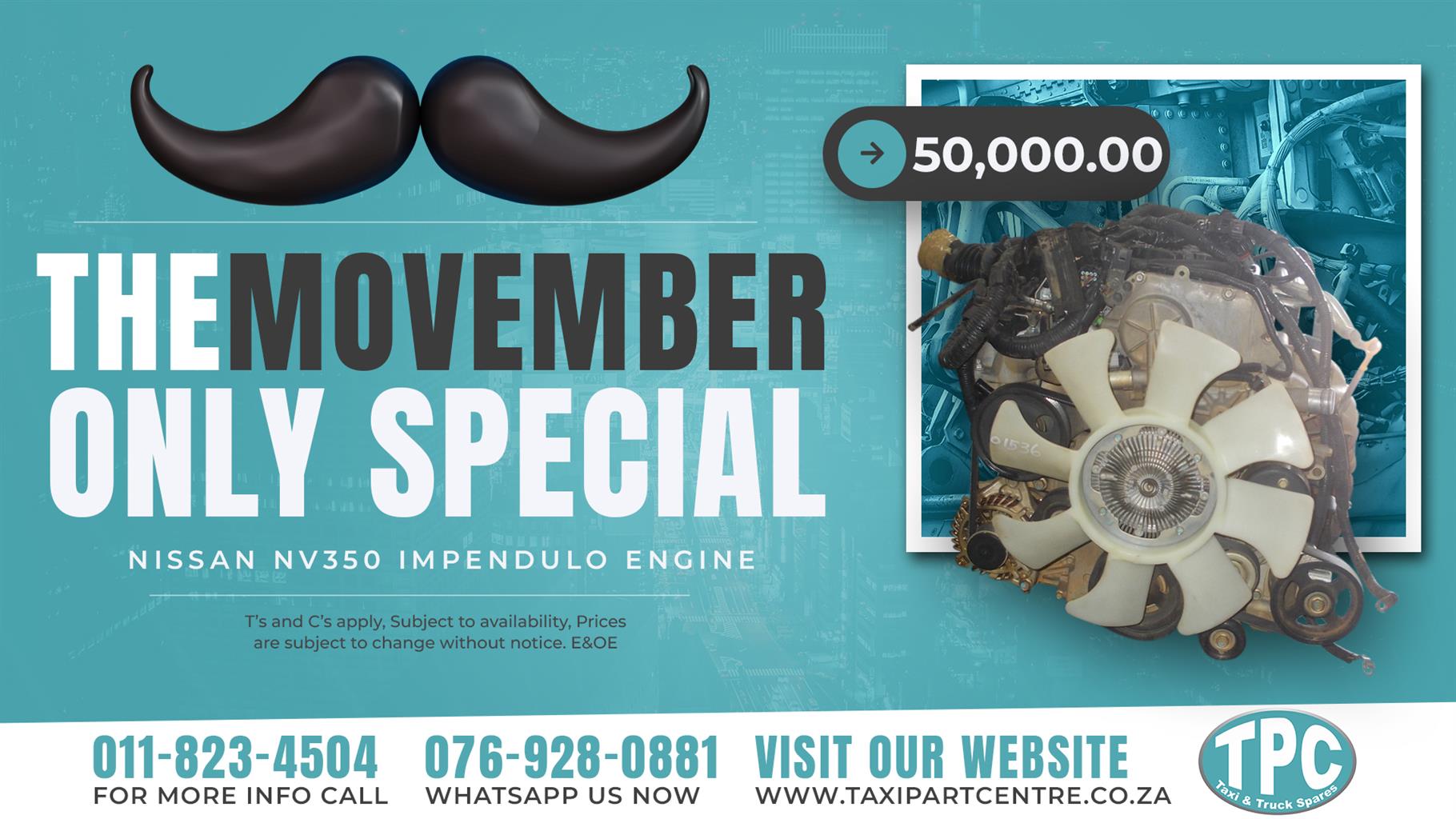 Nissan NV350 Impendulo Engine | Junk Mail Marketplace