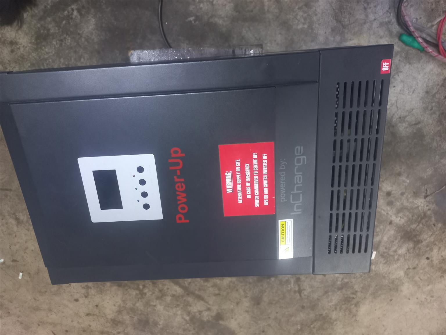 Power-up 5kva inverter solar panel compatible and has auto switch over ...