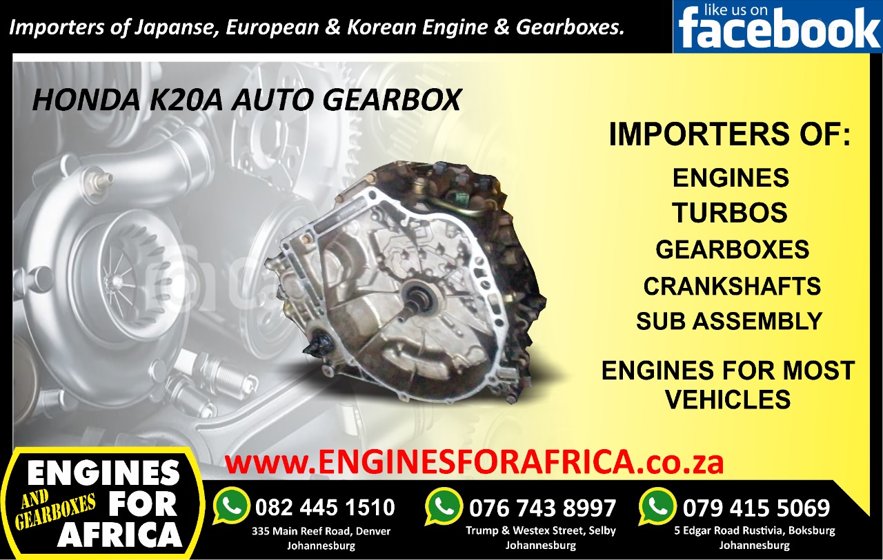 Honda Civic 2.0L K20A Auto Gearbox Used | Junk Mail