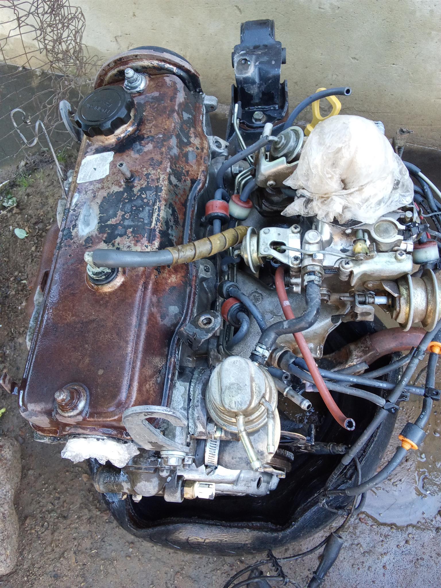 Toyota Corolla/tazz 1.3 complete engine for sale | Junk Mail