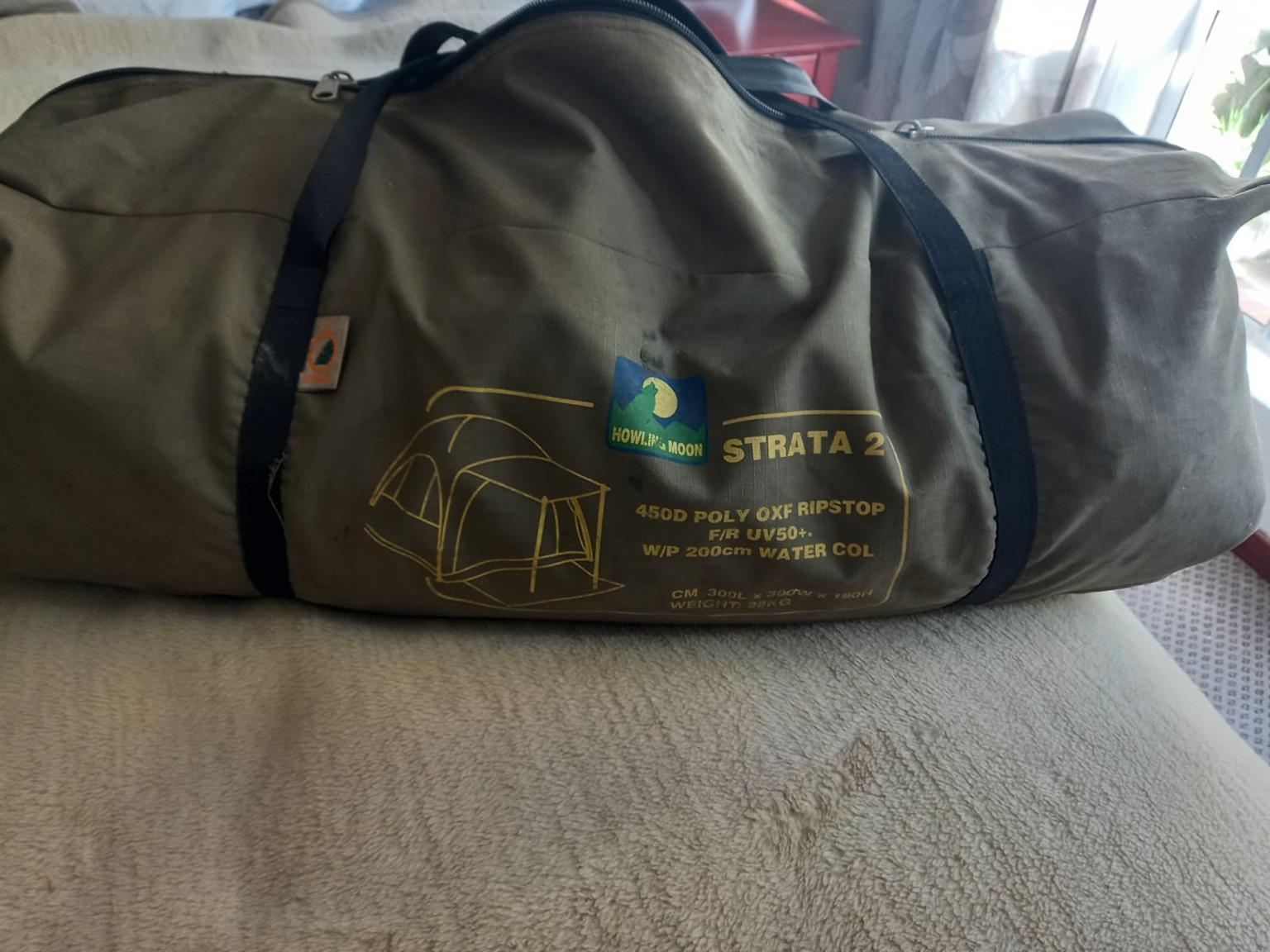 Tent, Howling Moon Strata 2 plus extention | Junk Mail Marketplace