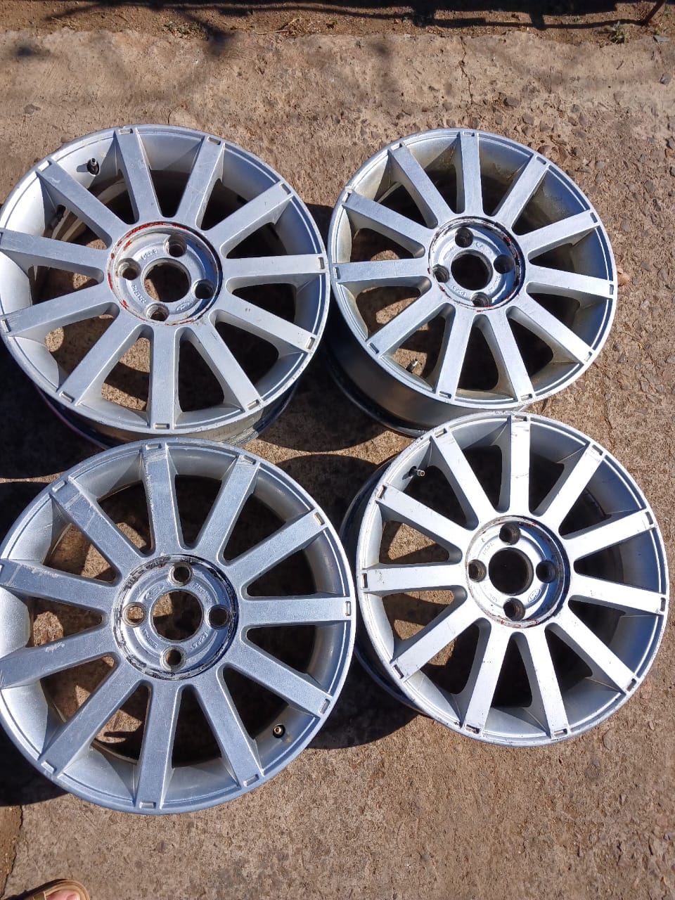 SET MAGS FIESTA BANTAM 17'' 4 HOLE 108PCD FOR SALE | Junk Mail Marketplace