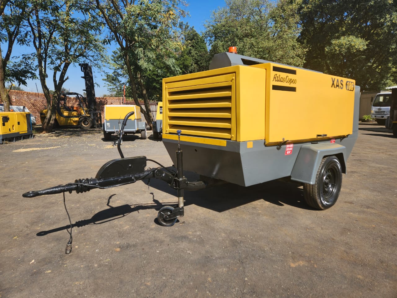 2017 Atlas Copco XAS186 Mobile Compressor(748hrs) | Junk Mail