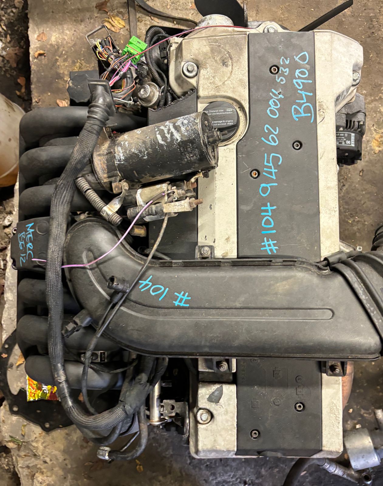 #104945 MERCEDES BENZ E280 W210 ENGINE FOR SALE | Junk Mail Marketplace