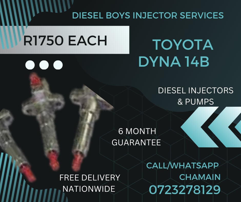 Toyota Dyna 14B Diesel Injectors | Junk Mail