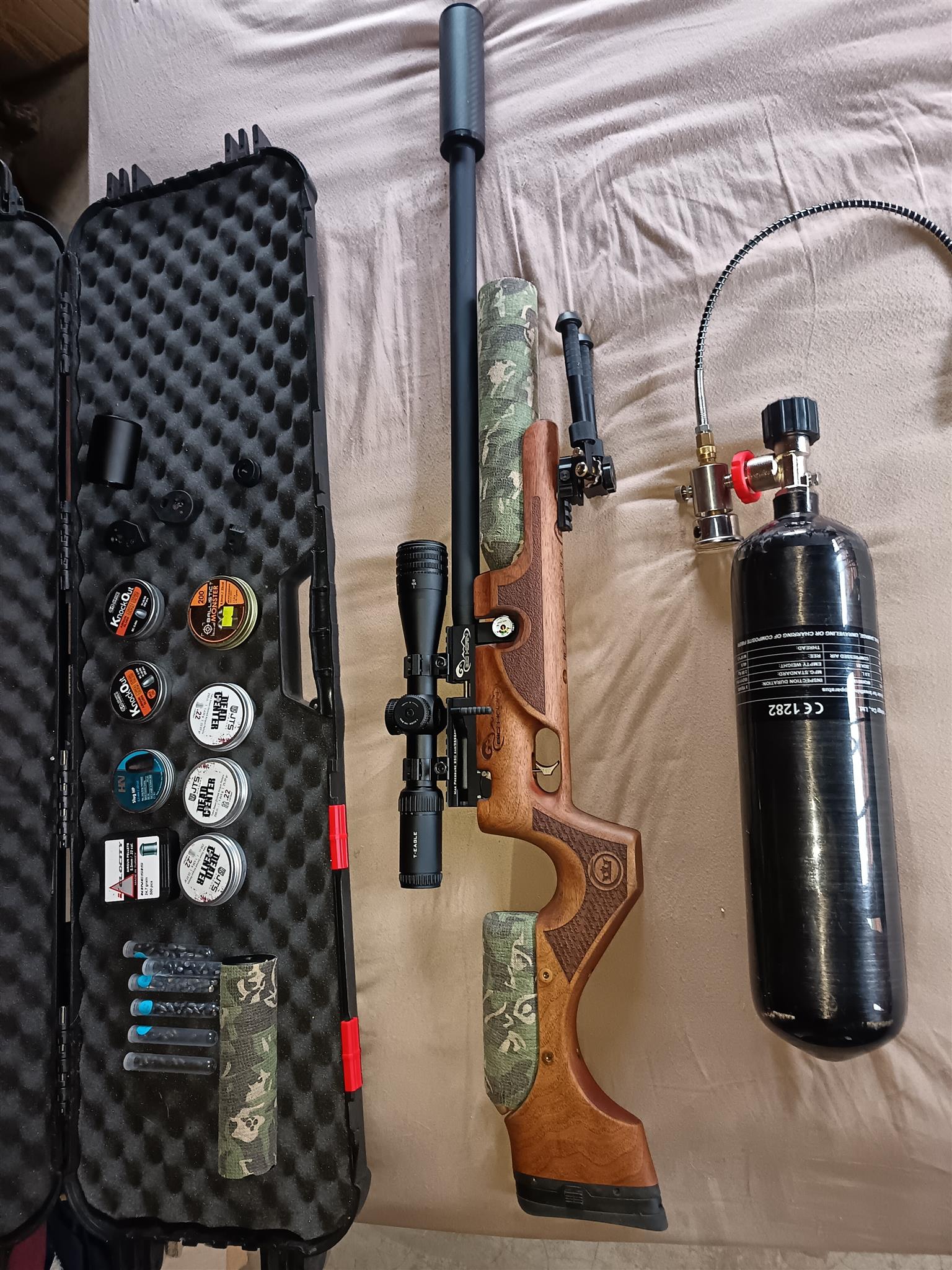 Kral big horn .22cal PCP air rifle | Junk Mail Marketplace