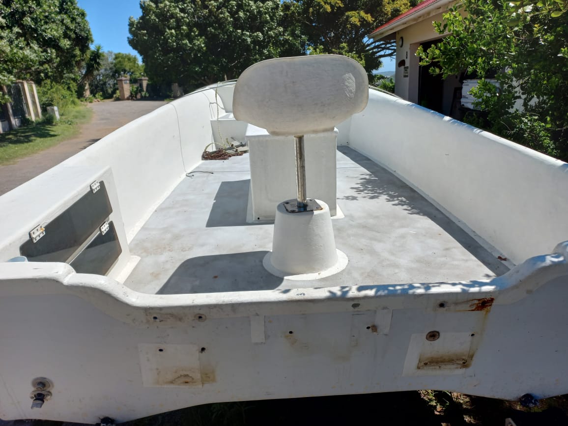 Boat with 15hp suzuki motor, Galvanized back break trailer and boat ...