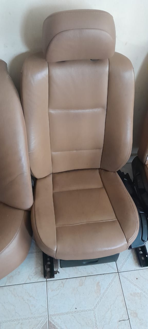 Bmw e46 brown leather seats. Still in good condition | Junk Mail