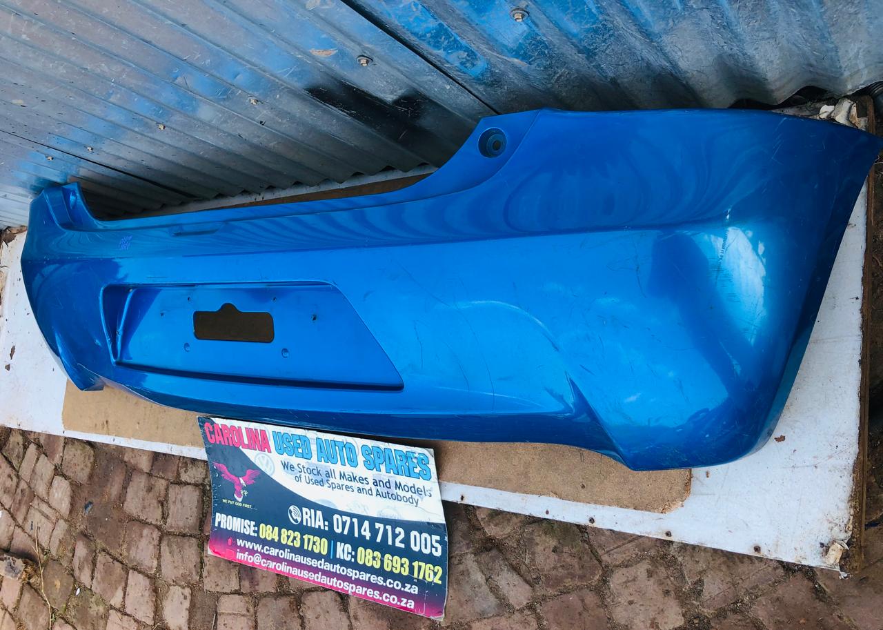 Toyota Etios Mk1 hatchback rear/back bumper | Junk Mail Marketplace